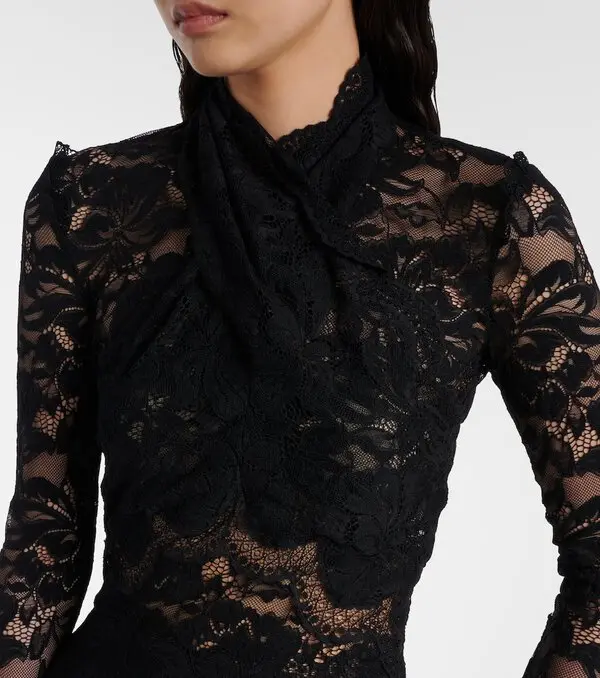 Rabanne Floral Lace Top
