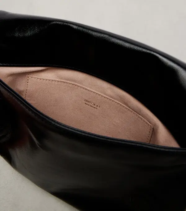 JIMMY CHOO Callie Flap Shoulder Bag In Leather
