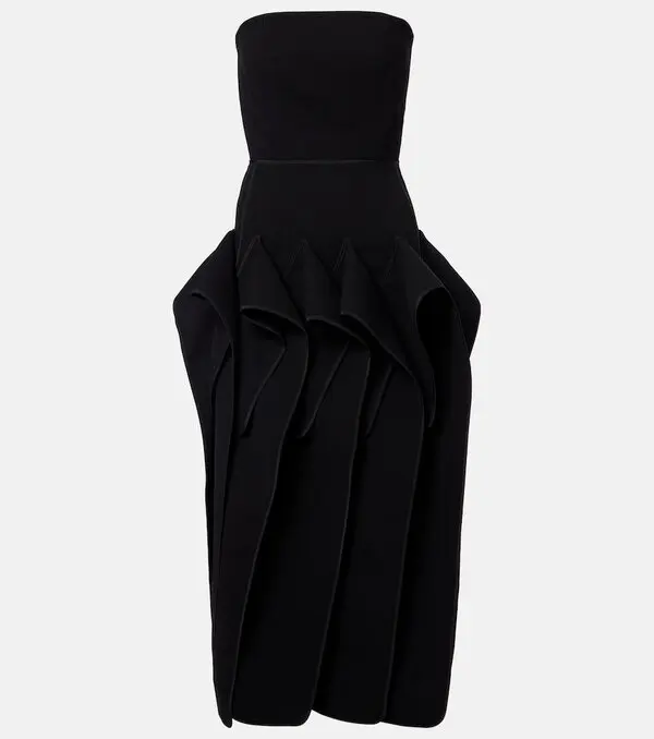 Maticevski Breakout Draped Midi Dress