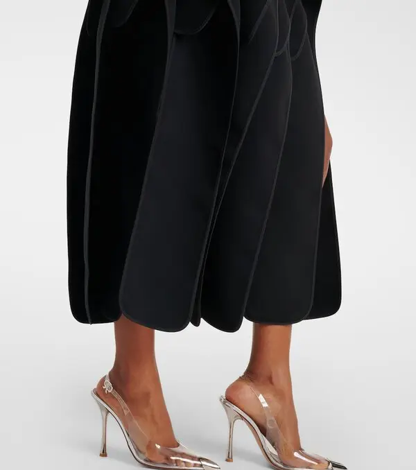 Maticevski Breakout Draped Midi Dress