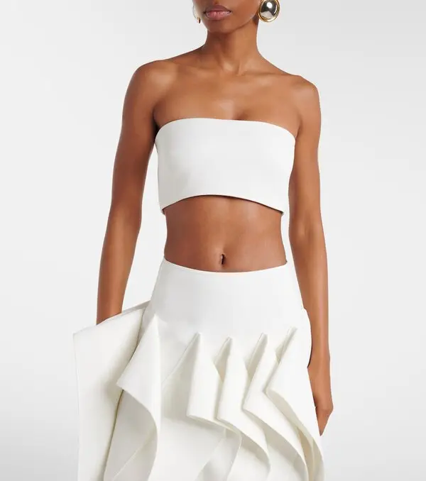 Maticevski Tile Bandeau Top