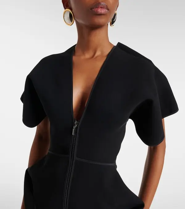 Maticevski Coco Peplum Midi Dress