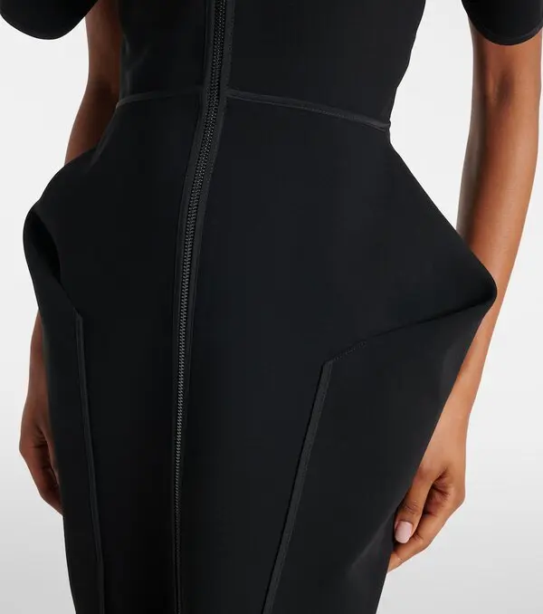 Maticevski Coco Peplum Midi Dress