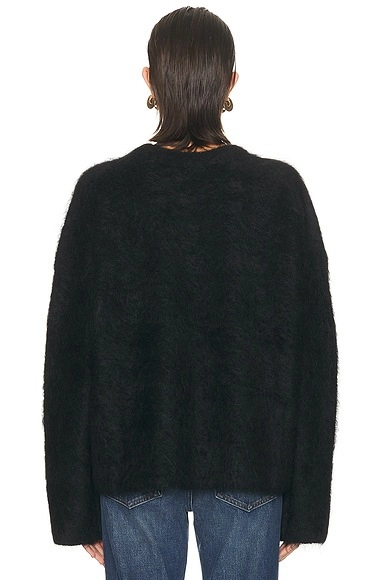 TOTEME Boxy Alpaca Knit Sweater
