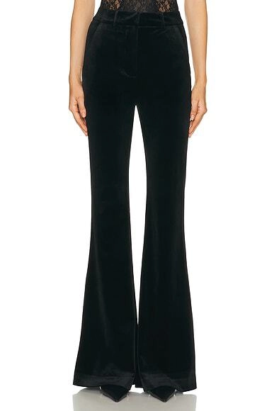 Ronny Kobo Velvet Flared Trousers