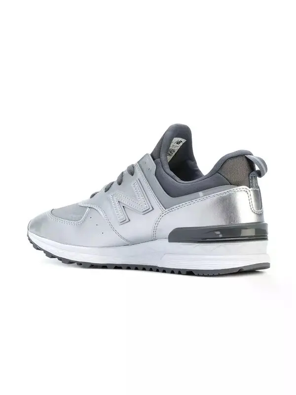 NEW BALANCE 574 Lace-up Sneakers - Silver