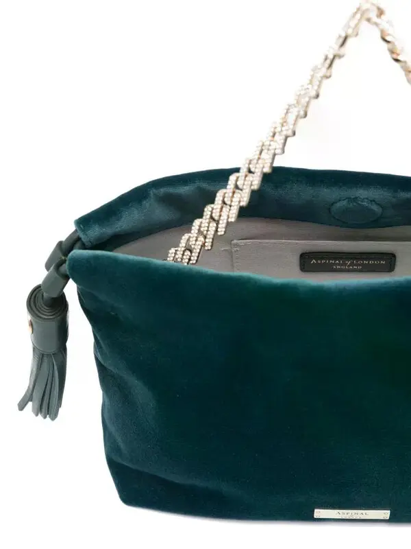 ASPINAL OF LONDON Amelia Velvet Tote Bag