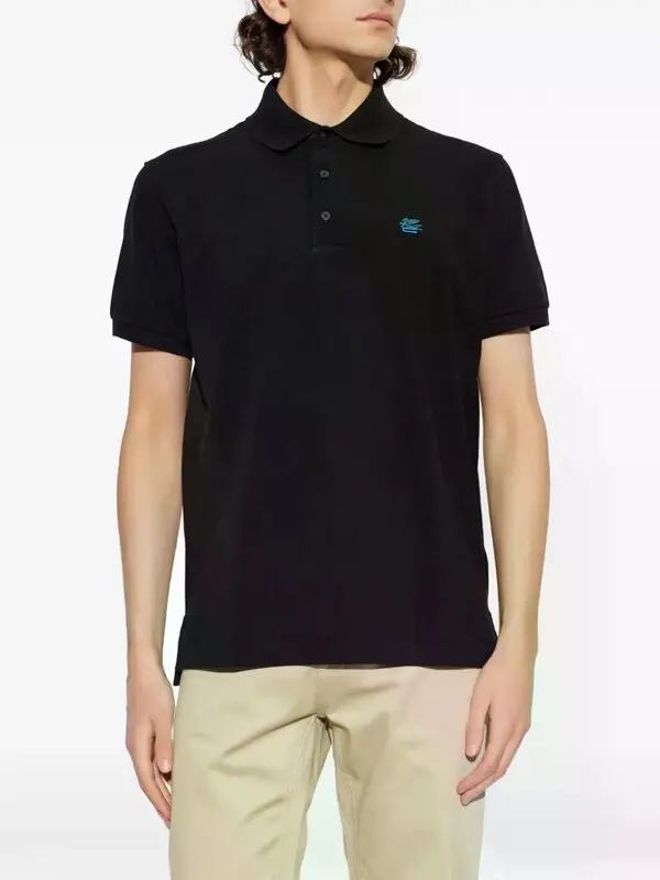 Etro Embroidered Polo Shirt