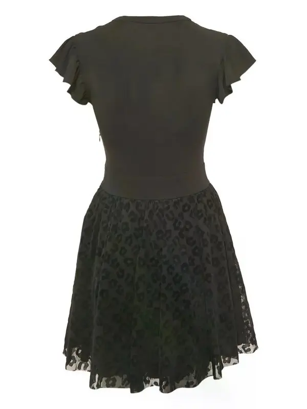 Valentino Garavani Animal Pattern Tulle Dress