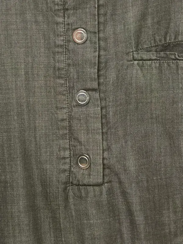 Chloé Button Waist-tie Dungaree