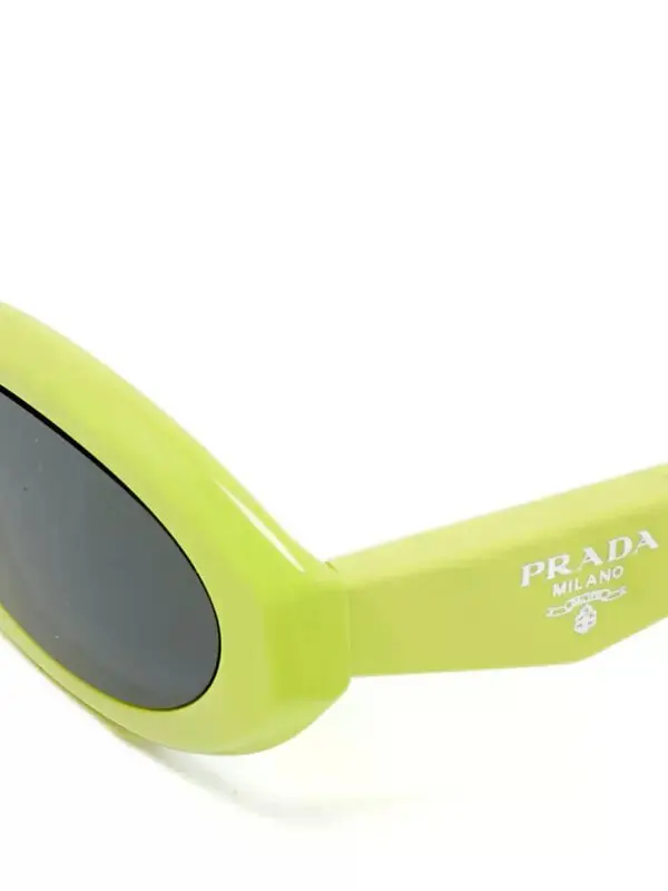 Prada Oval Frame Sunglasses