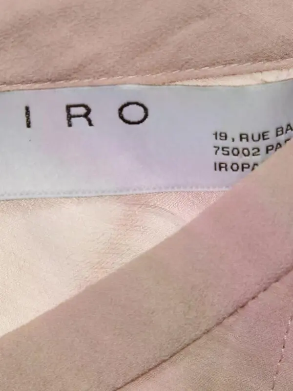 IRO PARIS Long Sleeve Playsuit