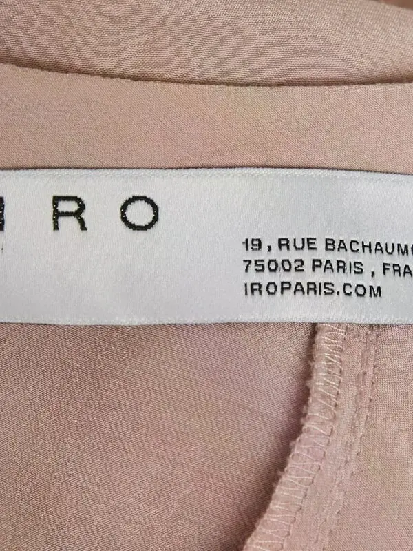 IRO PARIS Long Sleeve Playsuit