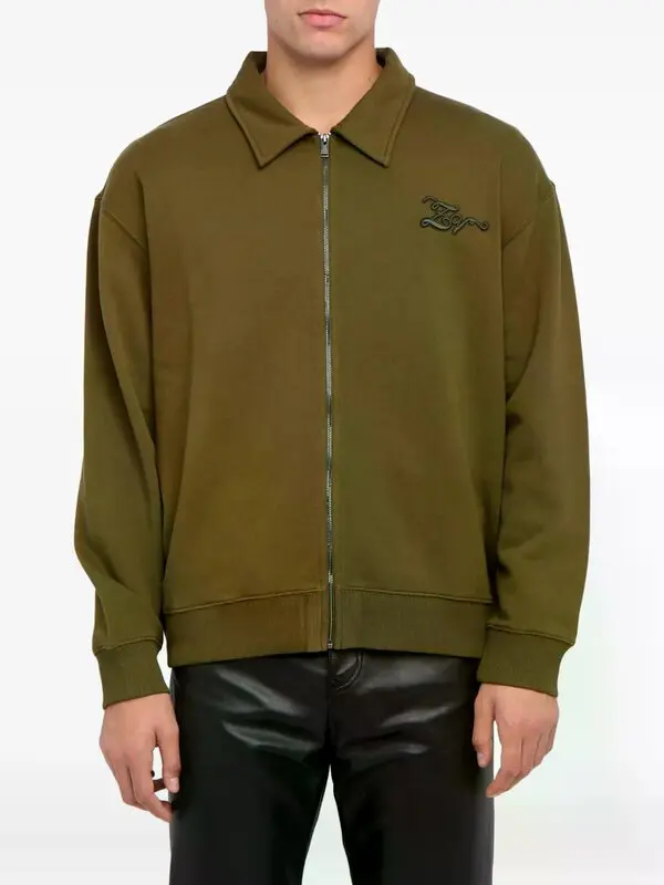 Zadig&Voltaire Moya Zip-fastening Sweater - Green