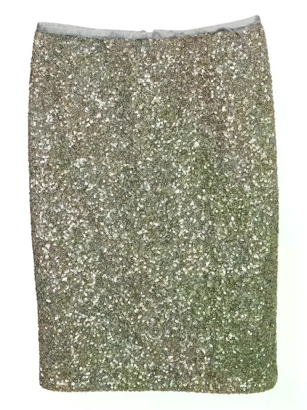 Zadig&Voltaire Sequinned Straight Skirt With Rear Slit