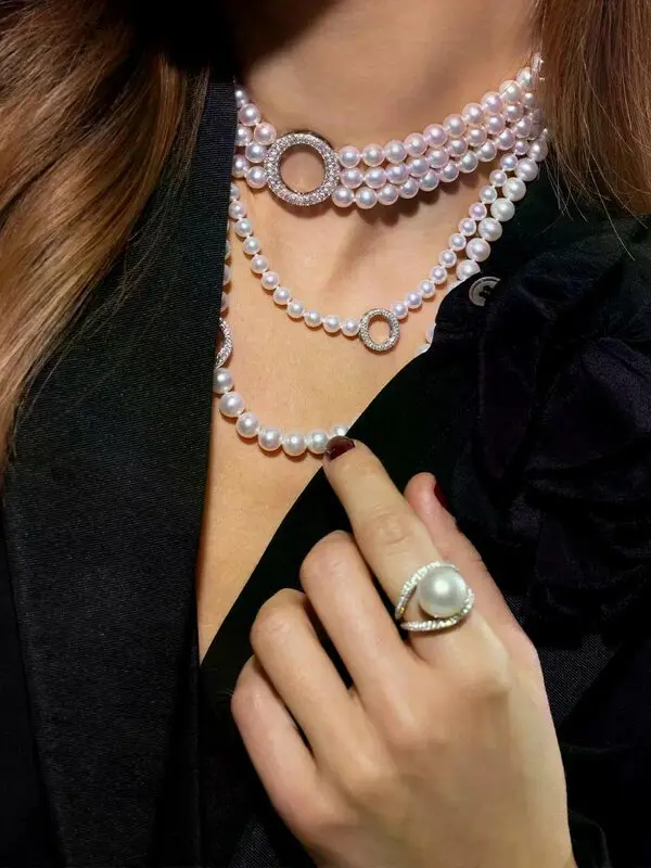 Yoko London Duchess South Sea Pearl And Diamond Pavé Ring