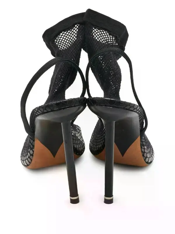 ALEXANDER WANG Caden Knit Slingback Boots