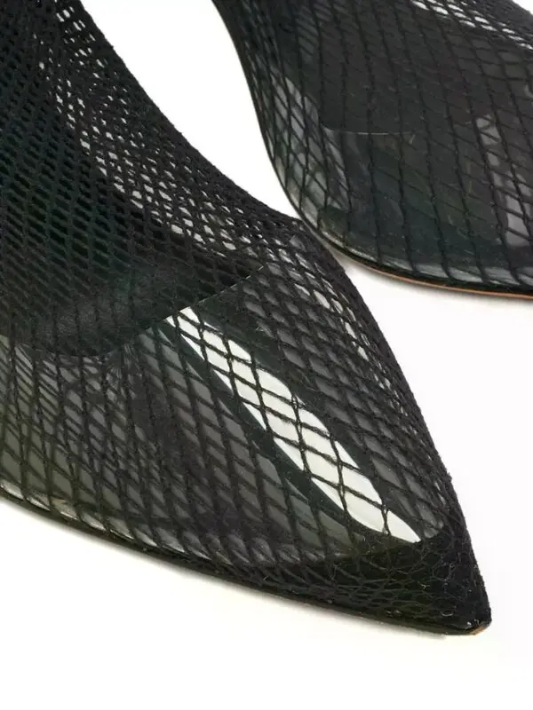 ALEXANDER WANG Caden Knit Slingback Boots