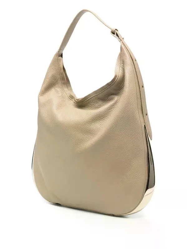 Benedetta Bruzziches Grained Leather Shoulder Bag