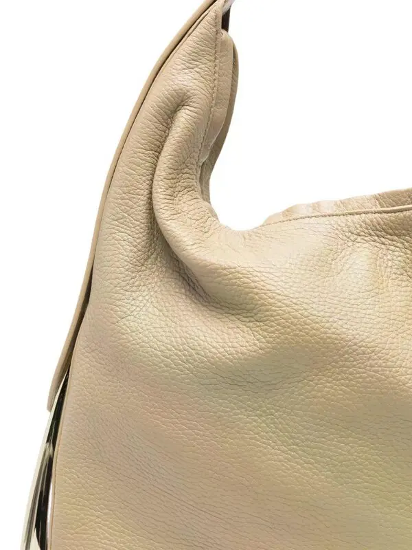 Benedetta Bruzziches Grained Leather Shoulder Bag