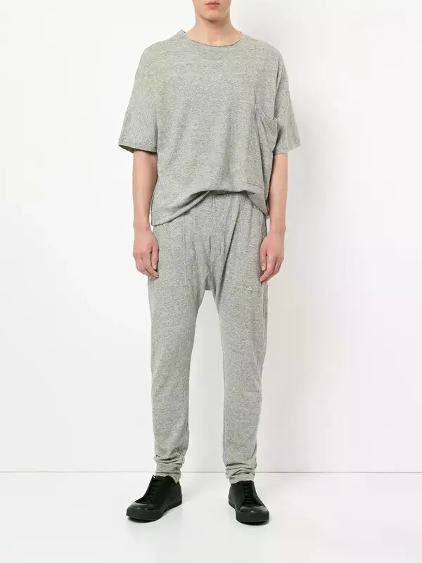 Isabel Benenato Classic Track Pants - Grey