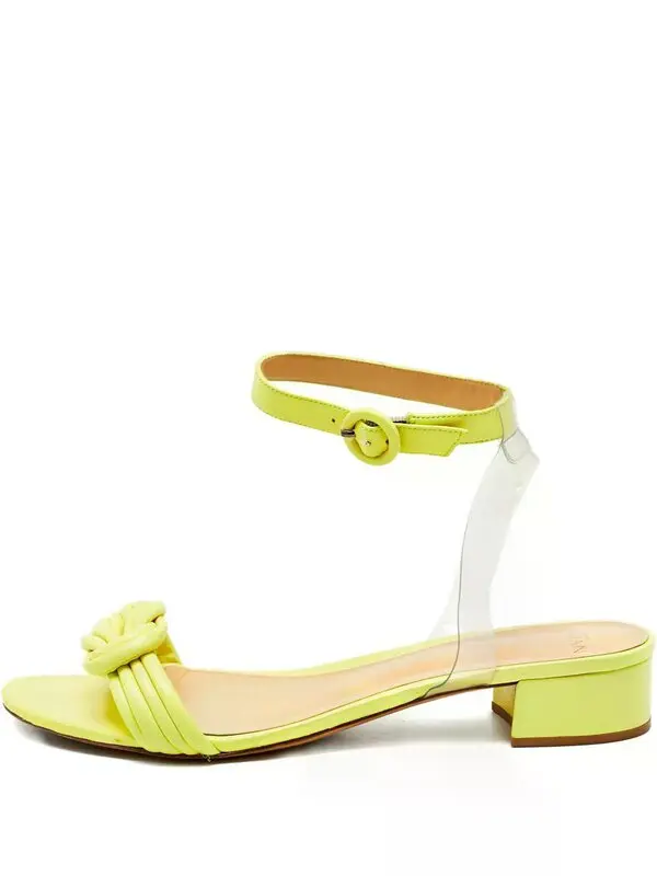 ALEXANDRE BIRMAN Vicky Ankle Strap Sandals With Knot Detail