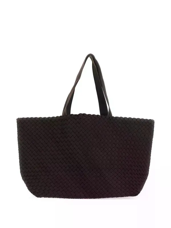 NAGHEDI Large Como Woven Tote Bag - Brown