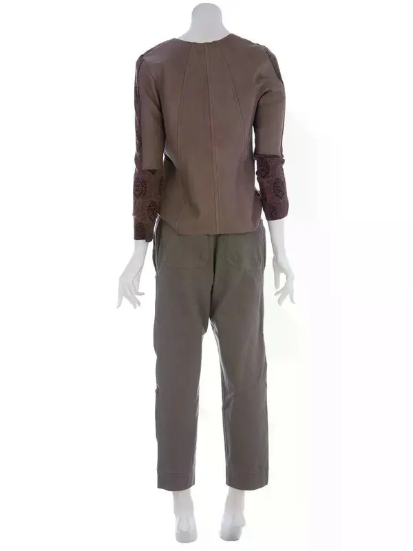Undercover Wool Cardigan With Intricate Pattern