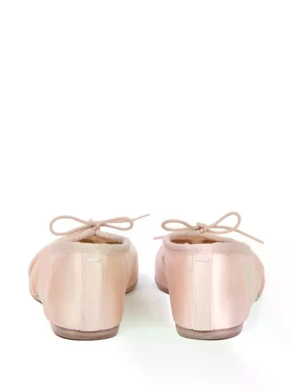 MAISON MARGIELA Tabi Satin Ballerinas - Neutrals