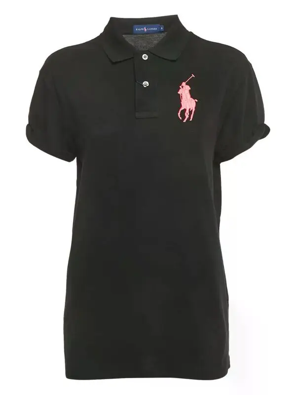 Polo Ralph Lauren Cotton Polo Top - Black
