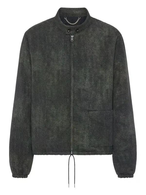 MAISON MARGIELA Zip Cotton Caban Jacket