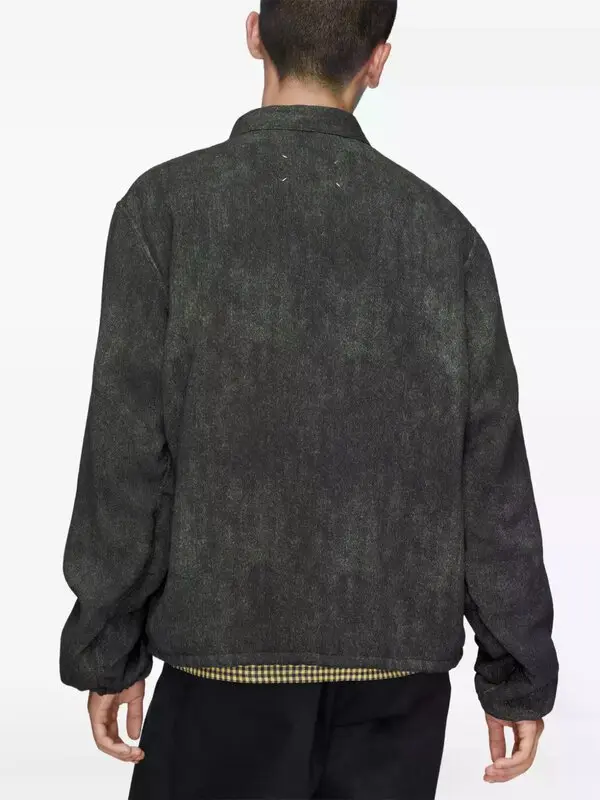 MAISON MARGIELA Zip Cotton Caban Jacket