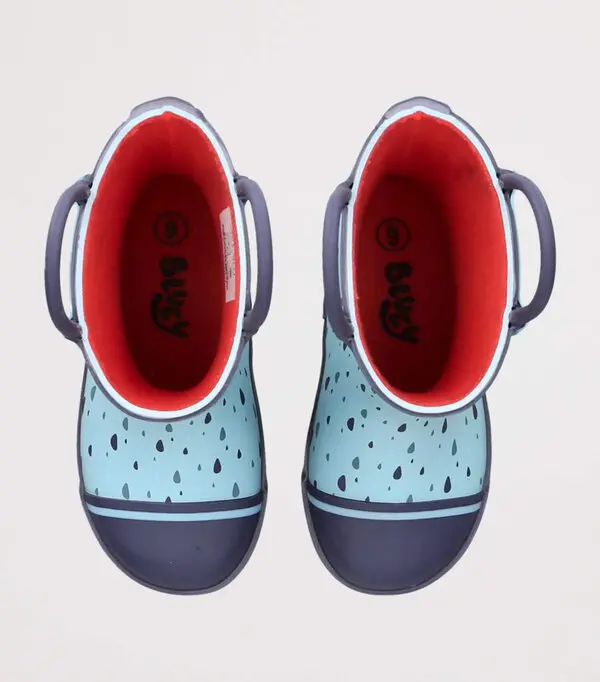 GROUND UP Character Print Wellington Boots