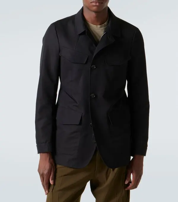 TOM FORD Cotton-blend Field Jacket