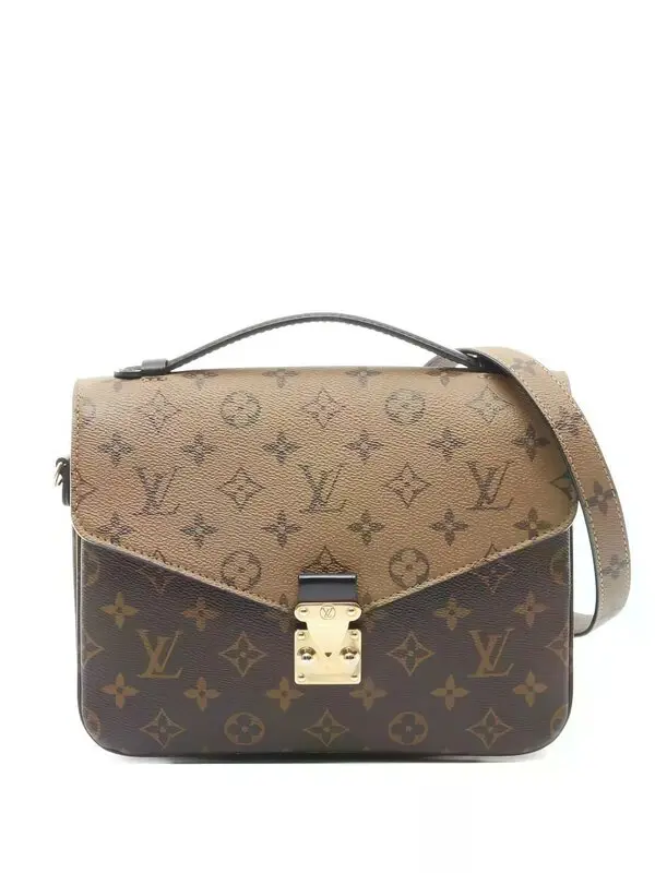 LOUIS VUITTON Monogram Two-tone Canvas Tote Bag - Brown