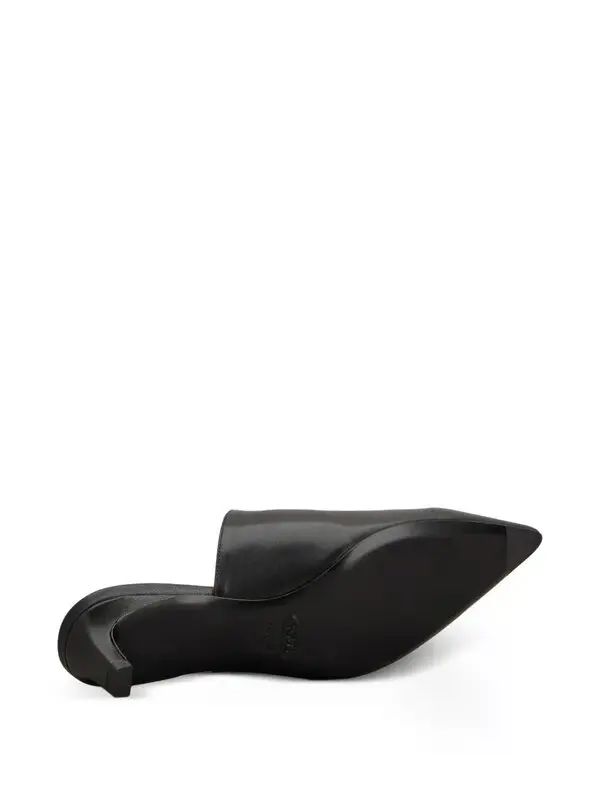 TOD'S Pointed-toe Heeled Mules - Black