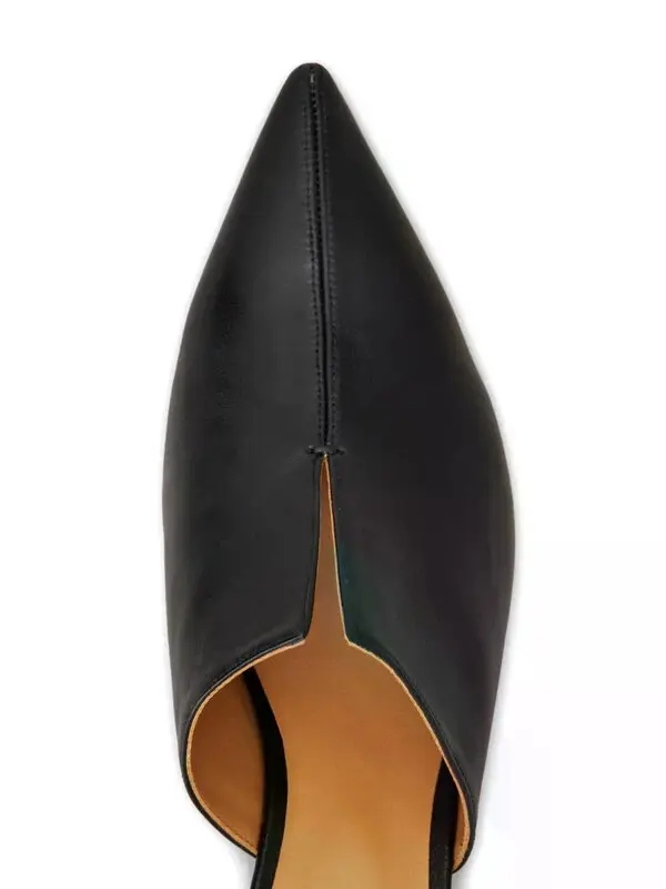 TOD'S Pointed-toe Heeled Mules - Black
