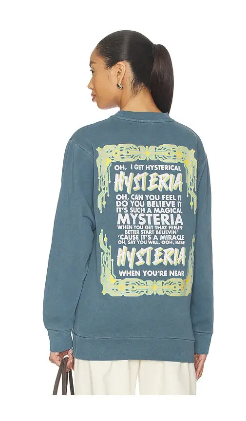 PHILCOS Def Leppard Graphic Sweatshirt - Blue