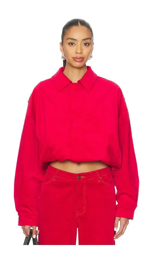 Lioness Kenny Bomber Jacket - Red