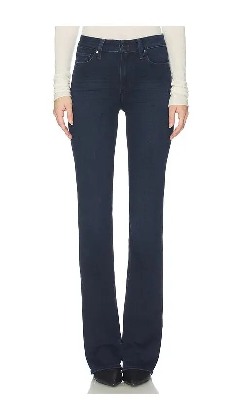 Paige High Rise Laurel Canyon Jeans - Blue