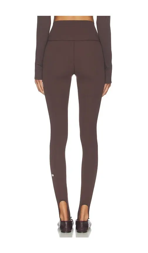 Splits59 River High Waist Airweight Stirrup Legging In . Also - Chocolate