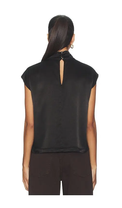 BOBI Mock Neck Muscle Tee