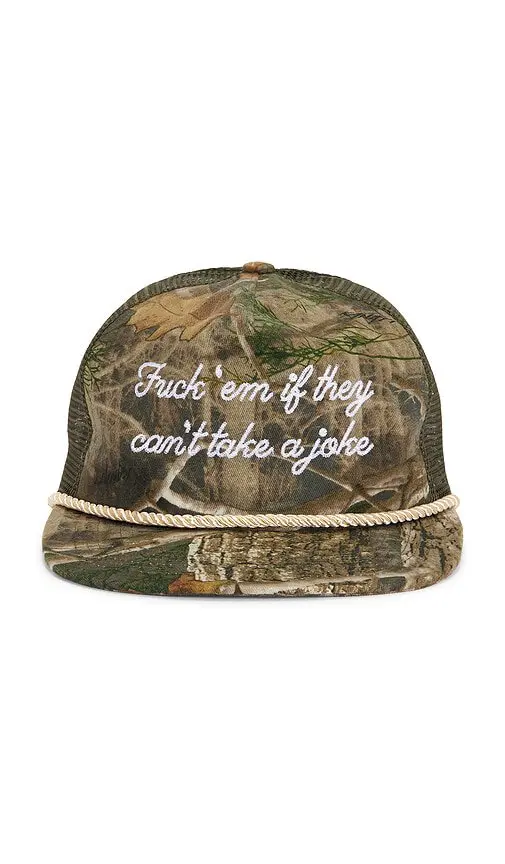 REMINGTON STONE Joker Trucker Hat - Green