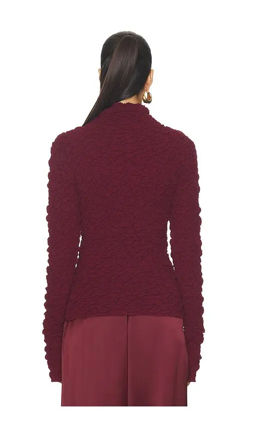 BY MALENE BIRGER Aura Textured Turtleneck Sweater