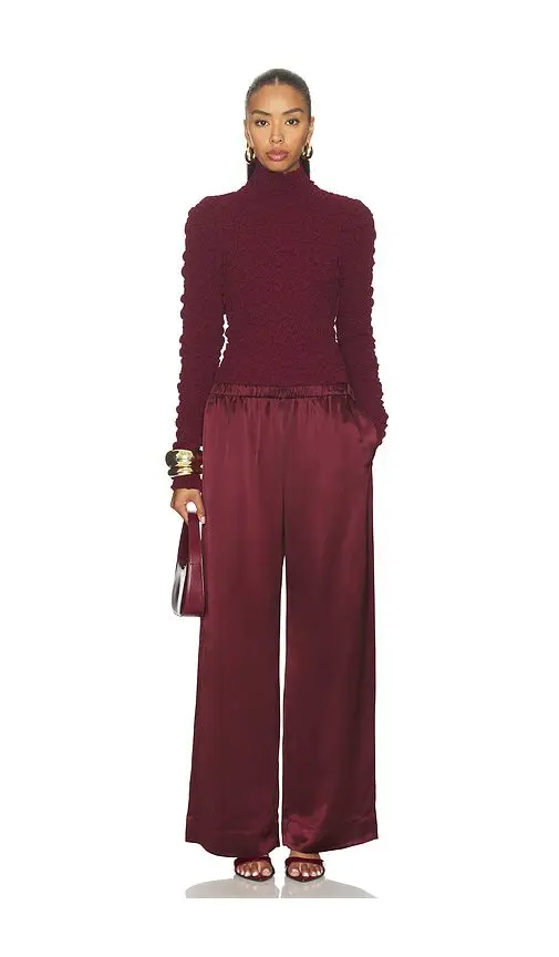 BY MALENE BIRGER Aura Textured Turtleneck Sweater