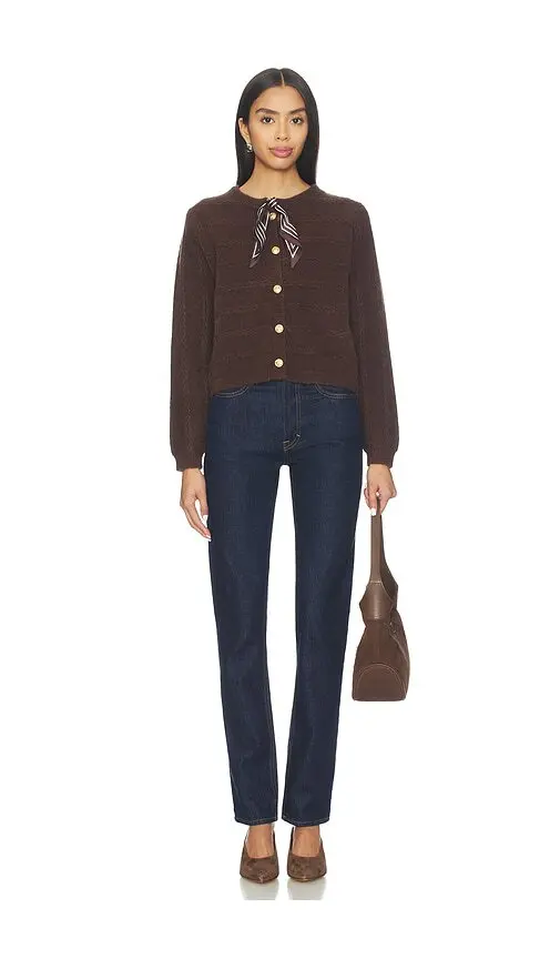 Line & Dot Agnes Scarf Sweater