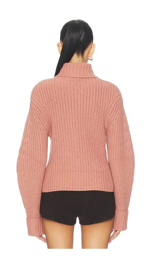 LOVERS AND FRIENDS Aimee Mock Neck Sweater