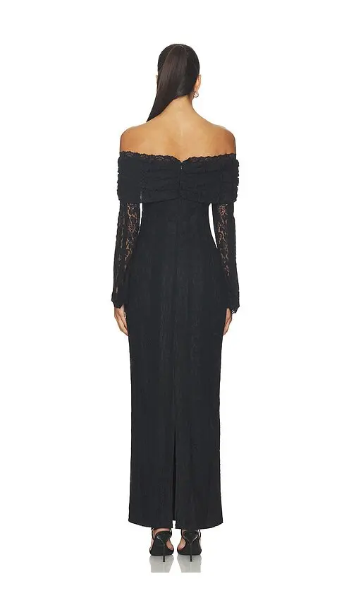 MORE TO COME Annabelle Off Shoulder Maxi