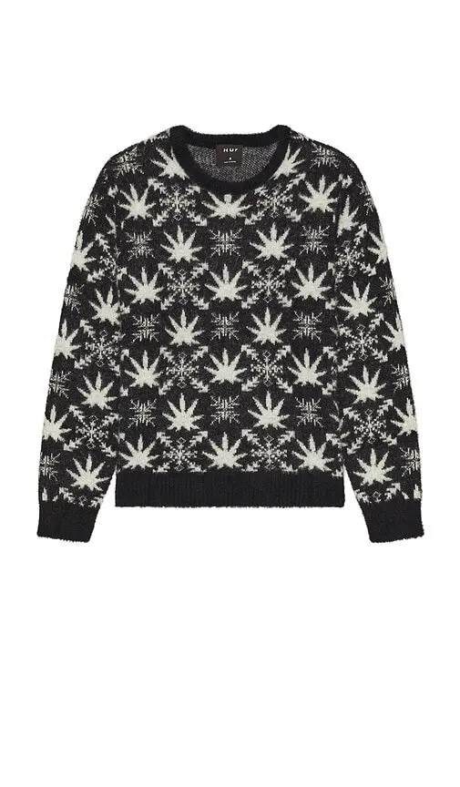 HUF Arctic Plantlife Crewneck Sweater