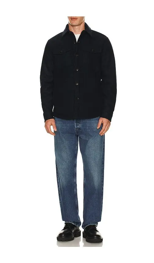 Faherty Brand Range Fleece Lined Shacket